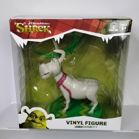 Shrek | Toys | Dreamworks Shrek Donkey Vinyl Christmas Holiday Figure ...